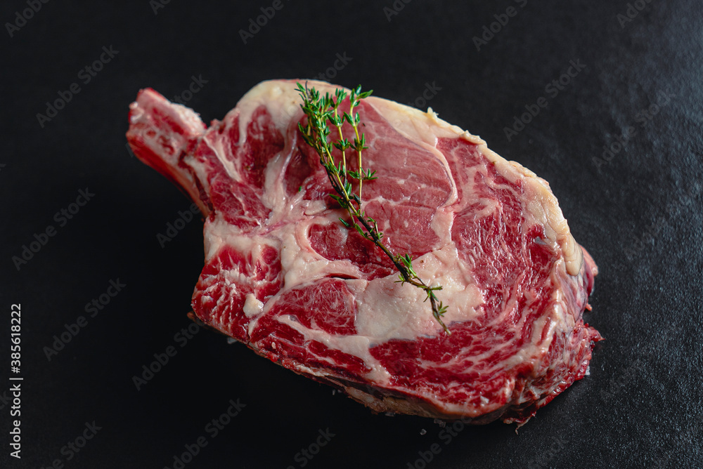 Corte asado Rib eye churrasquería emplatado barbacoa asador argentino ...