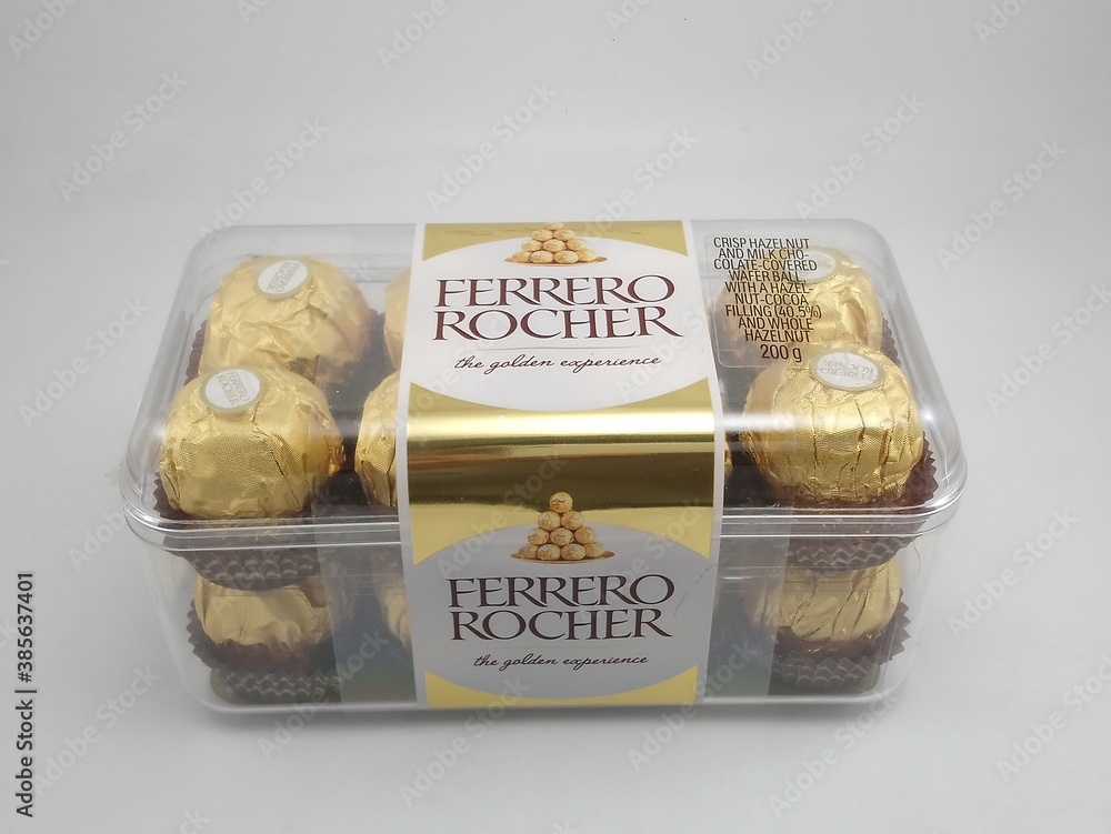 Ferrero rocher hazelnut and milk chocolate wafer ball in Manila ...