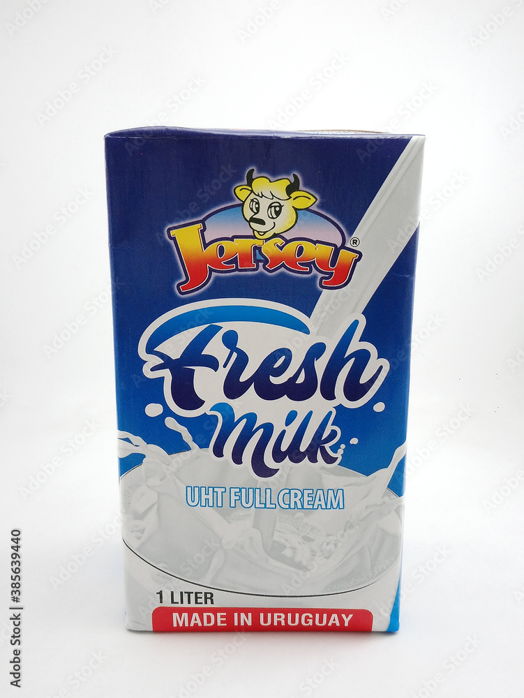 Jersey fresh milk uht full cream in Manila, Philippines Stock Photo ...