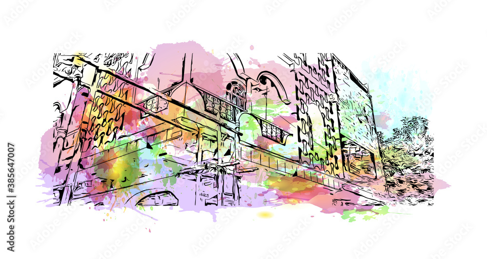 Building view with landmark of Bihar Sharif is the headquarters of ...