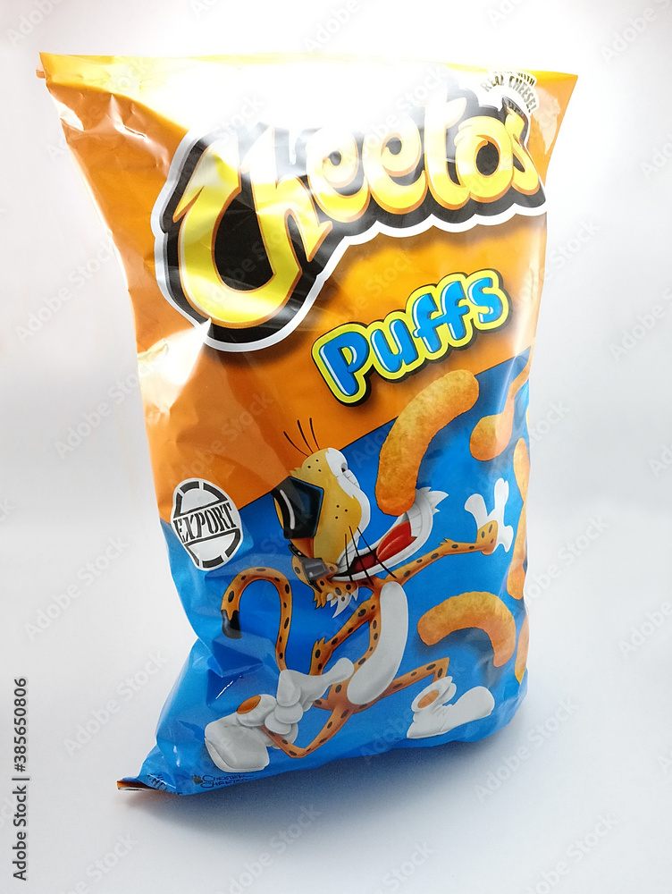 Cheetos cheese puffs in Manila, Philippines Stock Photo | Adobe Stock