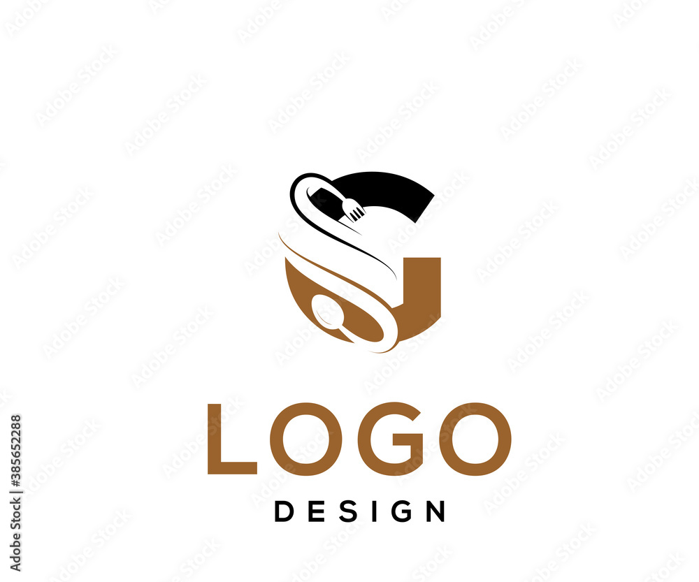 Letter g food drink logo design template Stock Vector | Adobe Stock