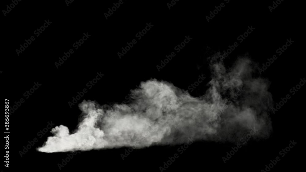 Medium smoke effect, suitable for ground steam from left to right ...