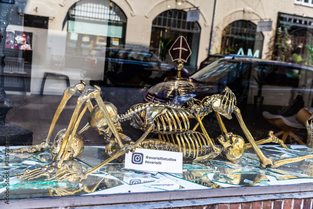Two Human Skeletons Doing The 69 Position Stock Adobe Stock