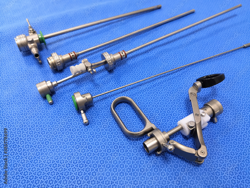 Hysteroscopy Surgical Instruments Set Stock Photo | Adobe Stock