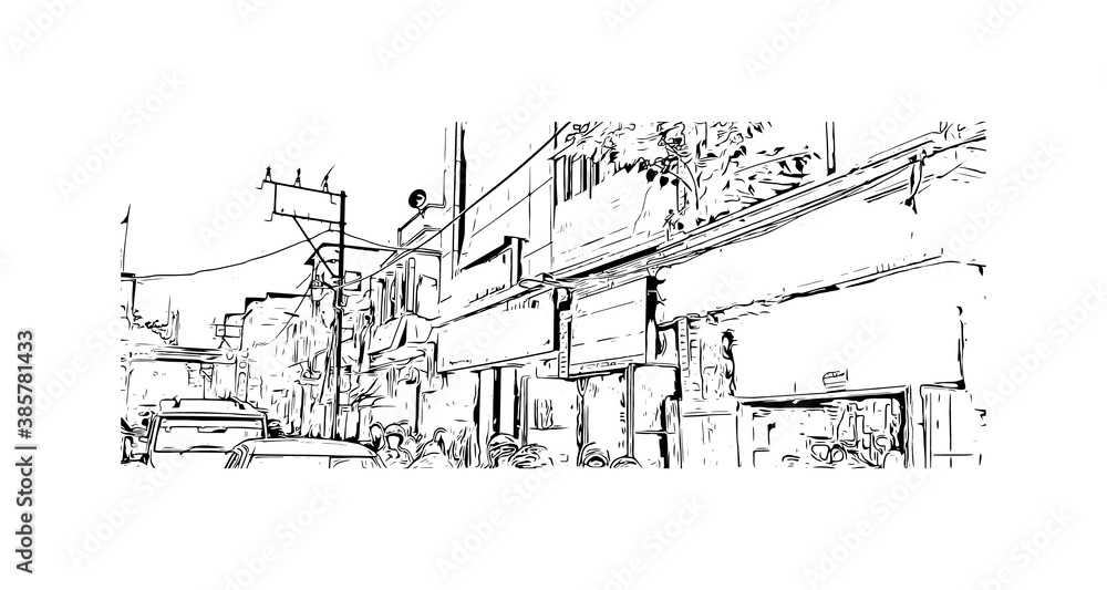 Building view with landmark of Bihar Sharif is the headquarters of ...