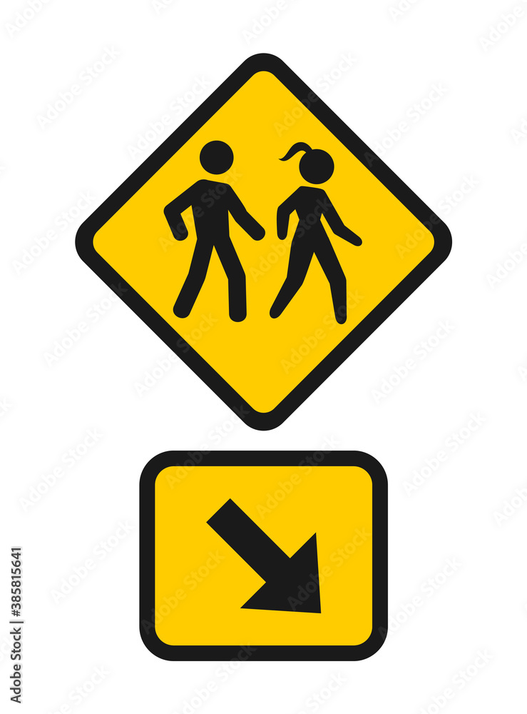 Step indication sign Stock Vector | Adobe Stock