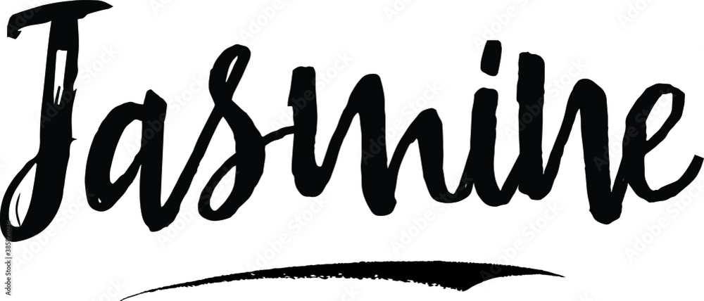 Jasmine Name In Cursive
