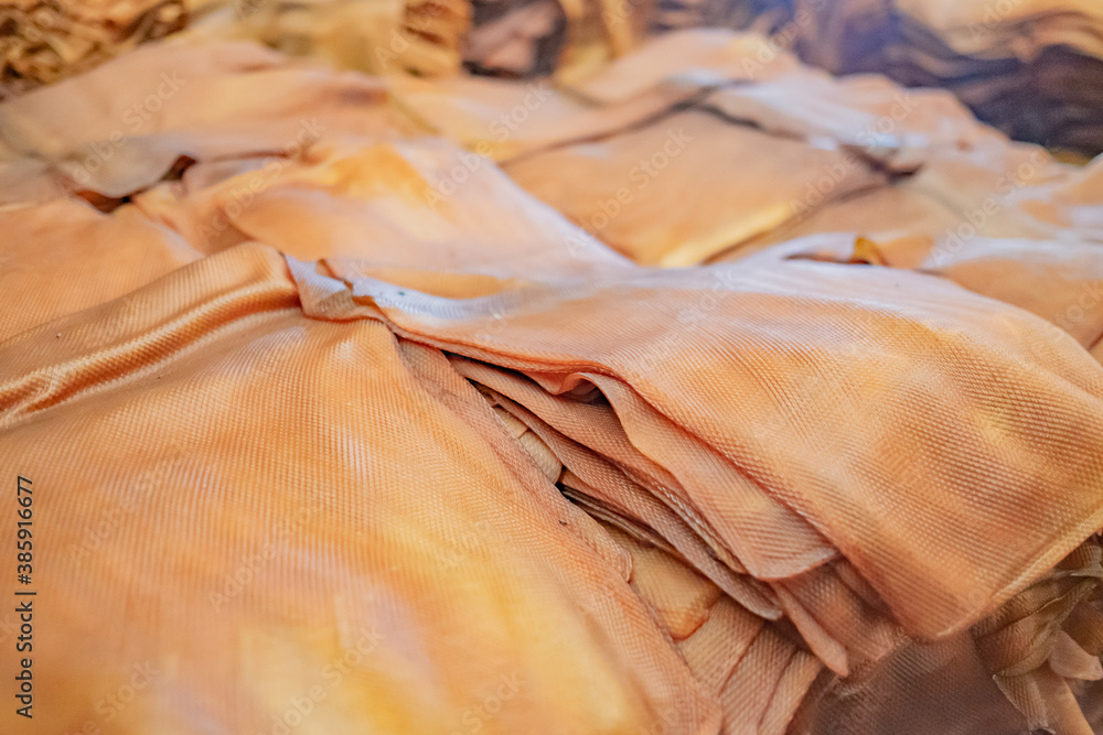 Ribbed Smoked Sheets are coagulated rubber sheets processed from fresh ...