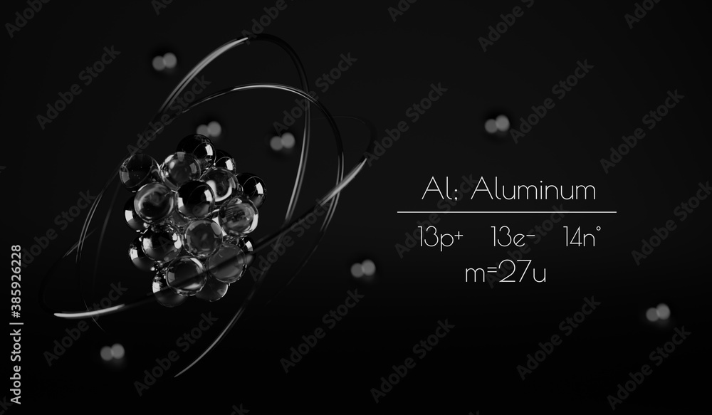 Aluminum Protons Neutrons Electrons