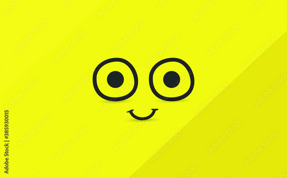 Smiling face with smiling eyes emoticon line icon, outline vector sign ...
