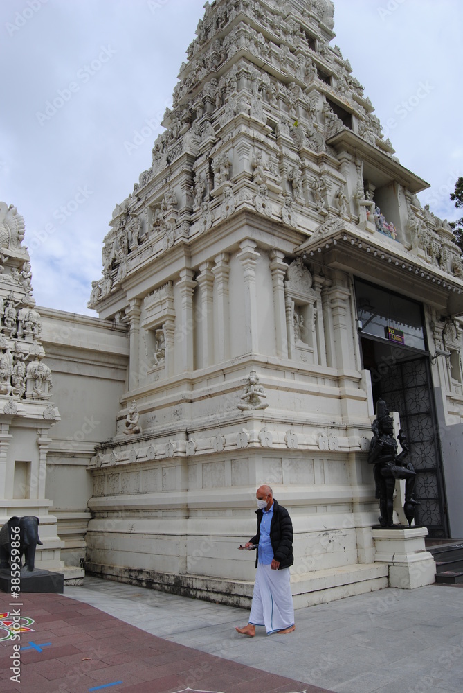 Sri Venkateswara Temple, Temple Rd, Helensburgh NSW 2508 Stock Photo ...