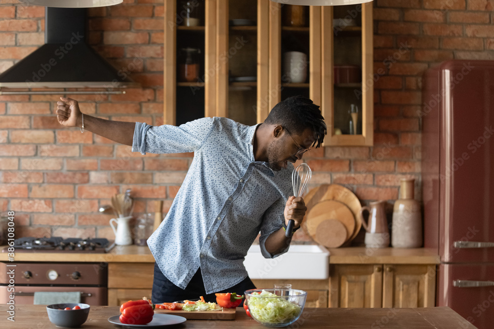Man Cooking Breakfast