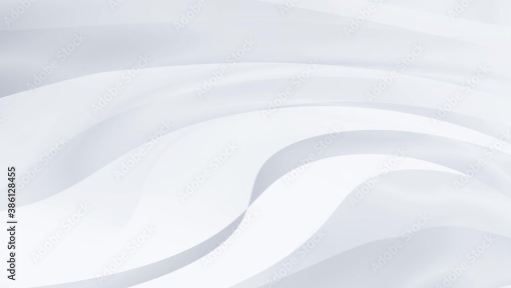 Vidéo Stock Abstract White background 3d wire mesh waves waves ...