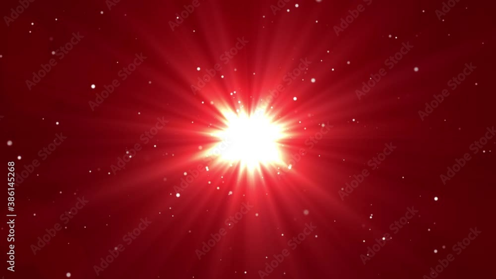 4k Techy Red optical lens flares transition seamless loop Animation ...