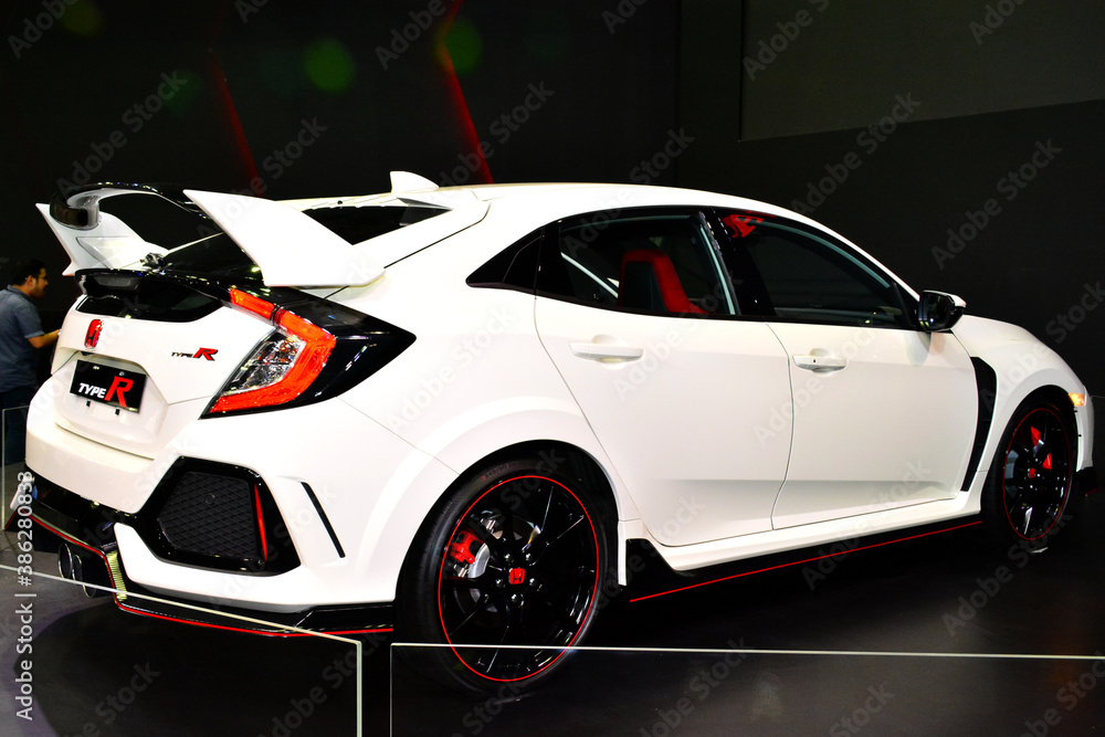 Honda civic type r at Manila International Auto Show in Pasay ...