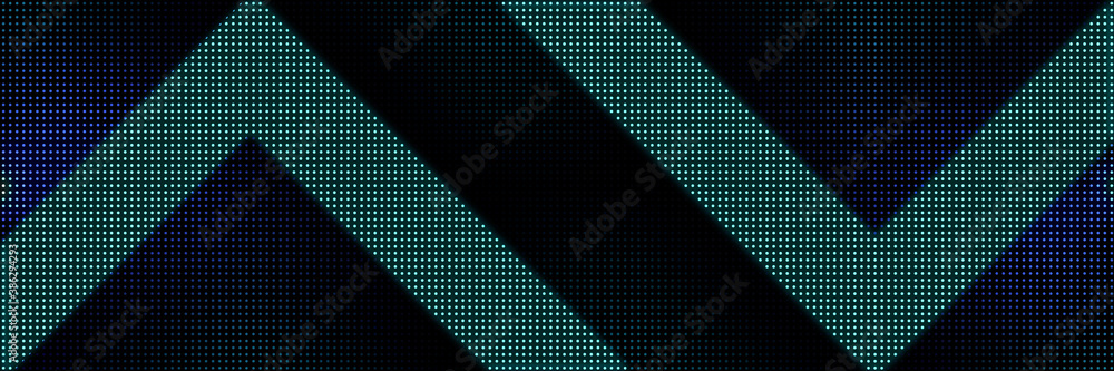 Abstract Neon bright lens flare. Retro cyberpunk style 80s Sci-Fi scene ...