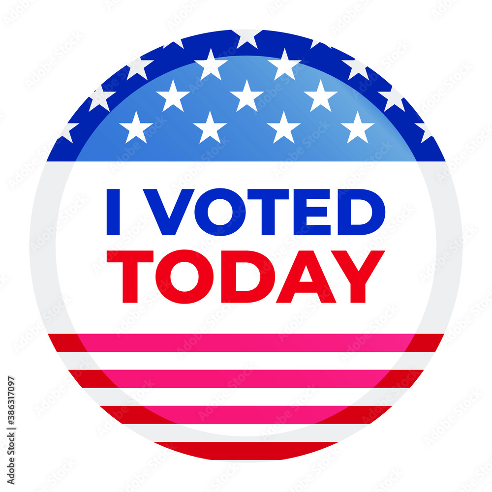 I voted today. 2020 United States of America Presidential Election ...