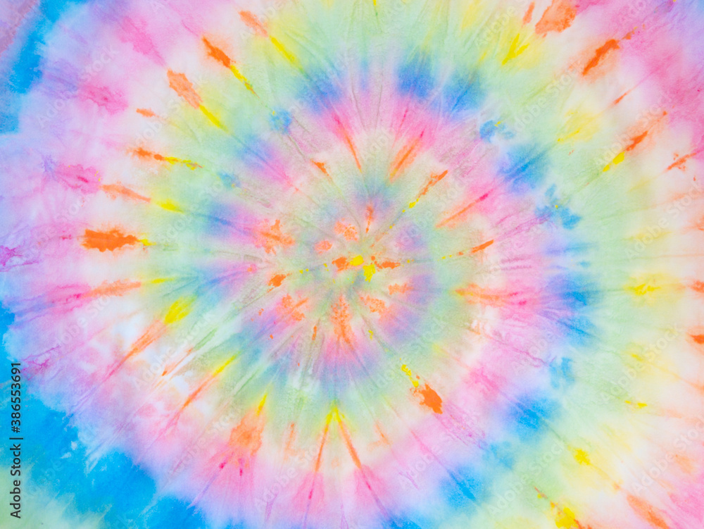 Rainbow Tie Dye Background