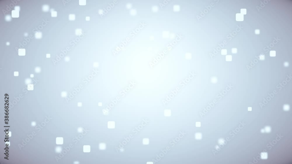 Particles white business clean bright glitter bokeh dust loop abstract ...