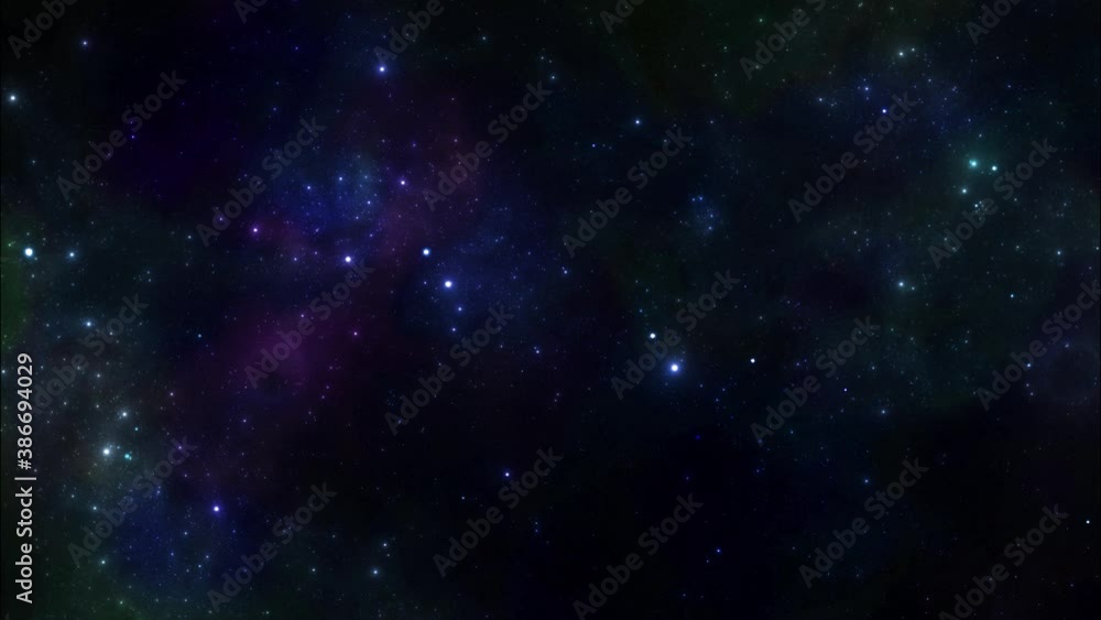 Flying through space passing stars 4k motion design Loop Animation. for ...