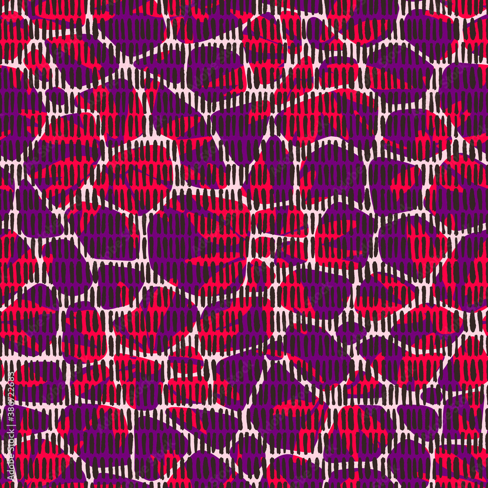 Irregular abstract rounded pentagonal grid foam form. Grid mesh web ...