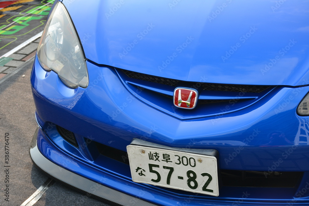 Honda Integra Type R at Bumper to Bumper 15 car show Stock Photo ...