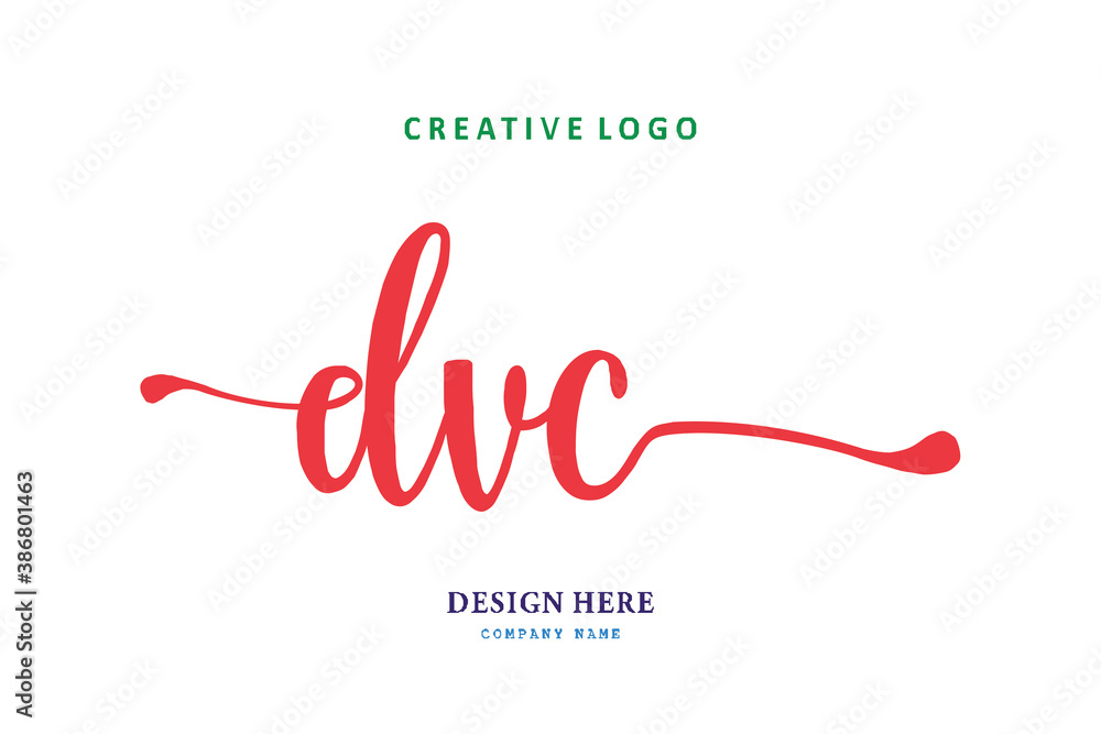 logo composition of the letter DVC is simple, easy to understand and ...