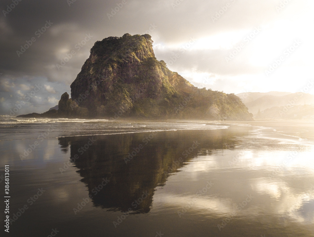 Piha is a coastal settlement on the western coast of the Auckland ...