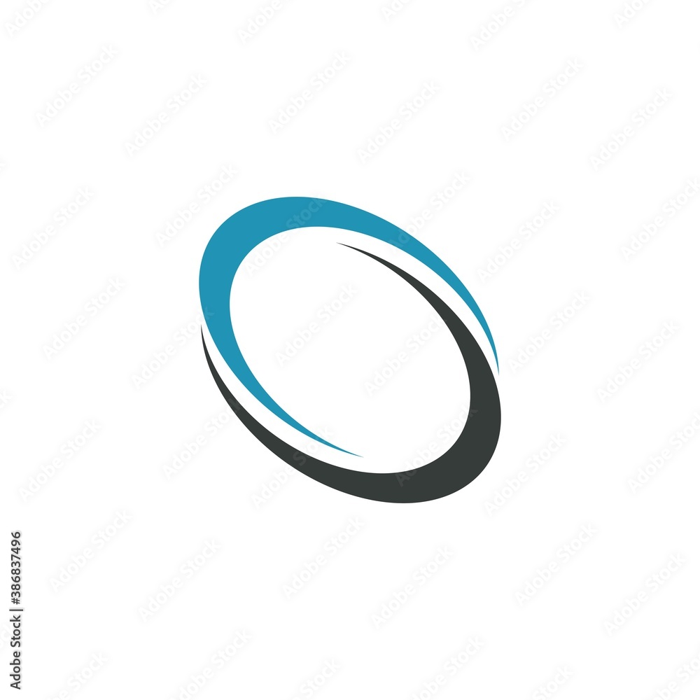 Circle ring logo and symbol vector image Stock Vector | Adobe Stock
