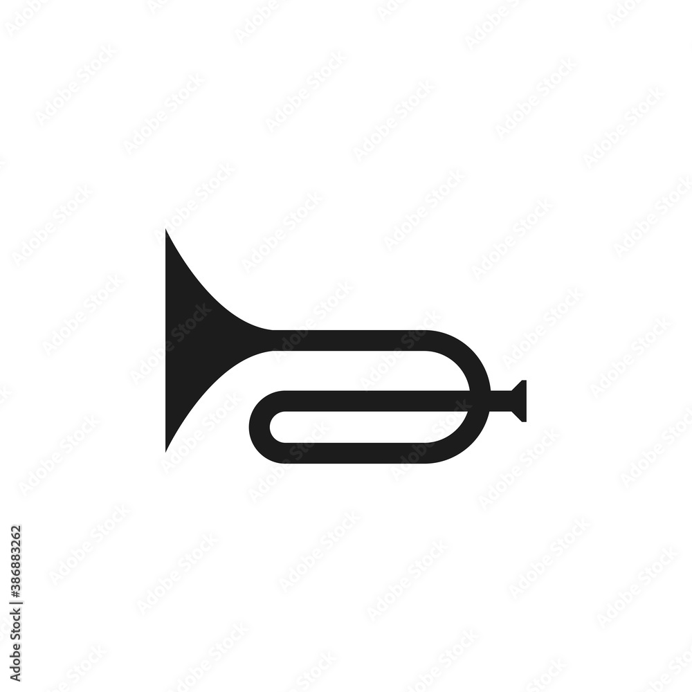 Horn icon. Car signal symbol modern, simple, vector, icon for website ...