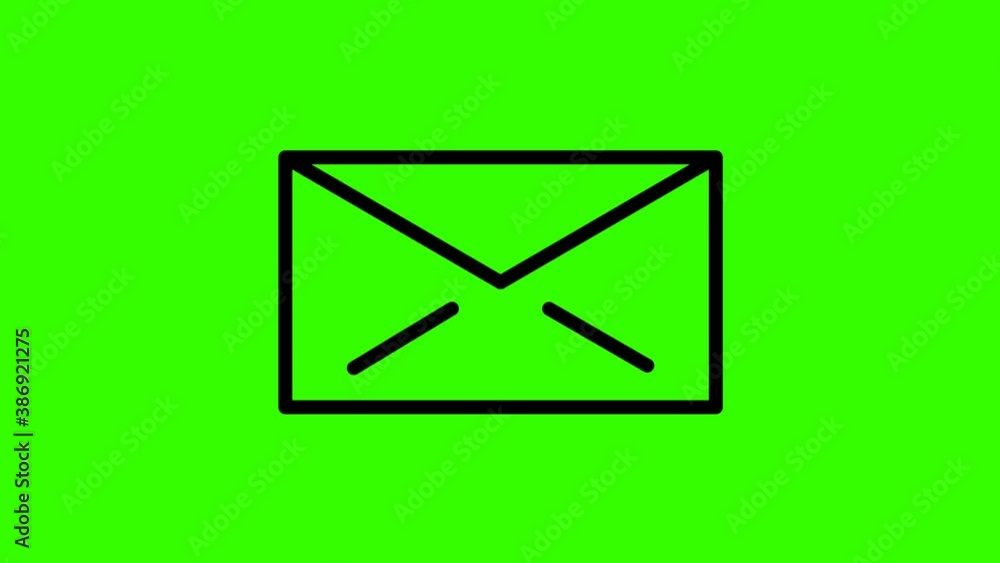 Animated Email Icon On Green Screen Stock Video Adobe Stock animated-email-icon-on-green-screen-stock-video-adobe-stock