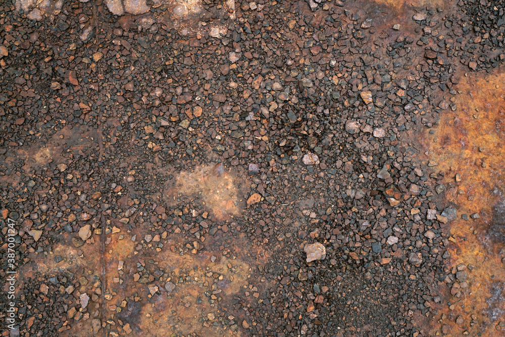 Aged Construction Aged Grunge ,Rough and Rusty Texture and Surface of ...