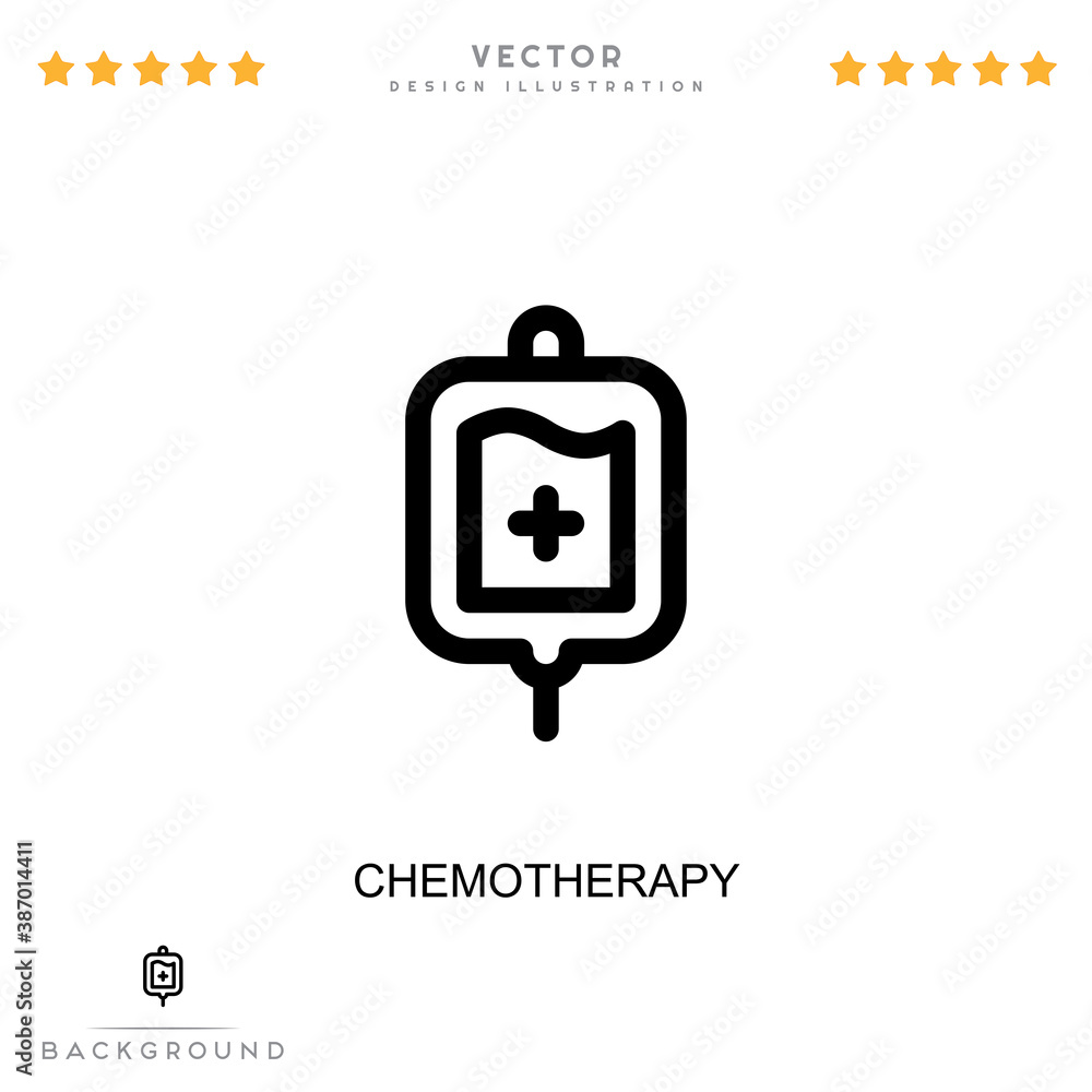 Chemotherapy icon. Simple element from digital disruption collection ...