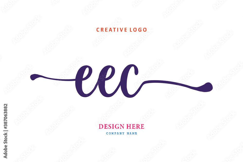 logo composition of the letter EEC is simple, easy to understand and ...
