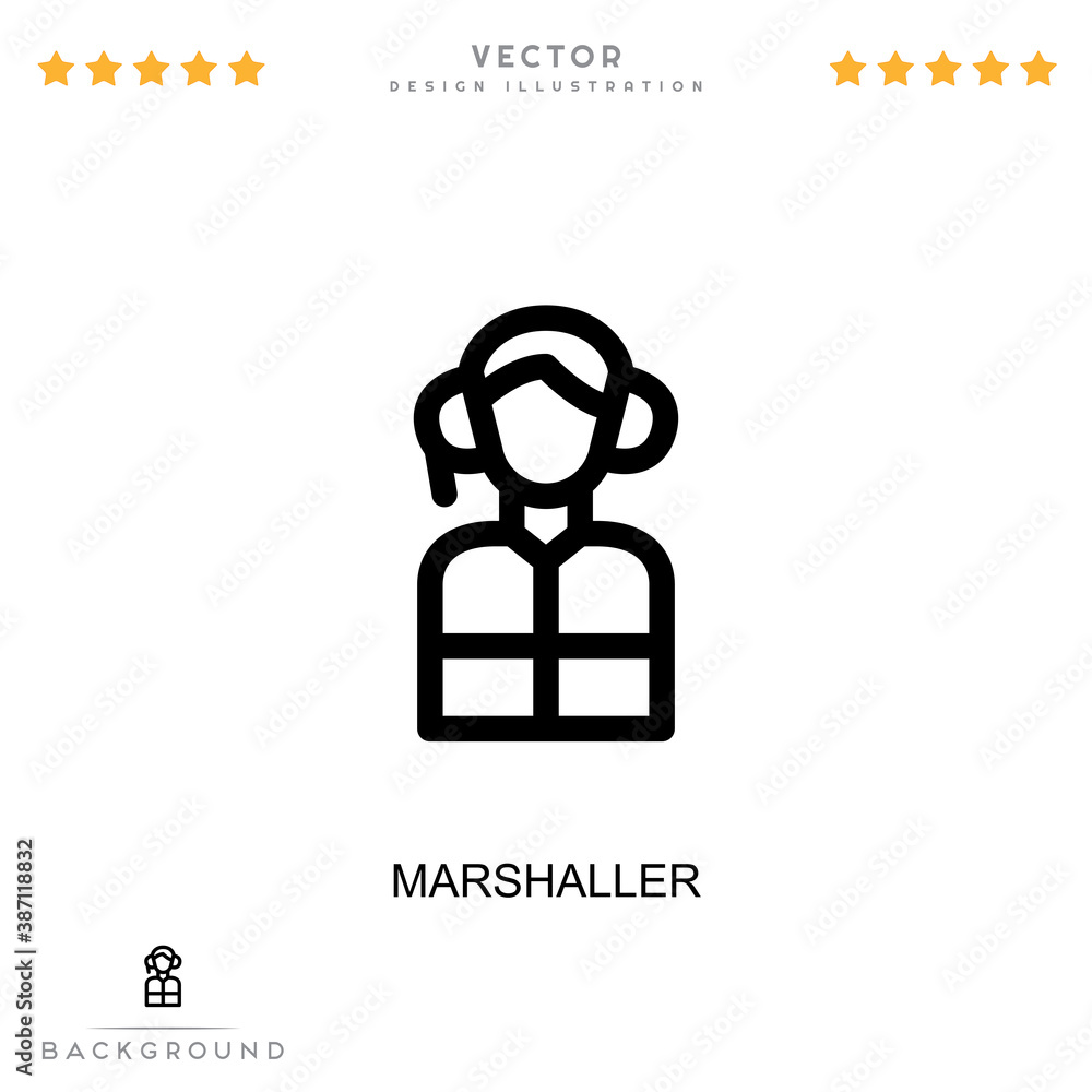 Marshaller icon. Simple element from digital disruption collection ...