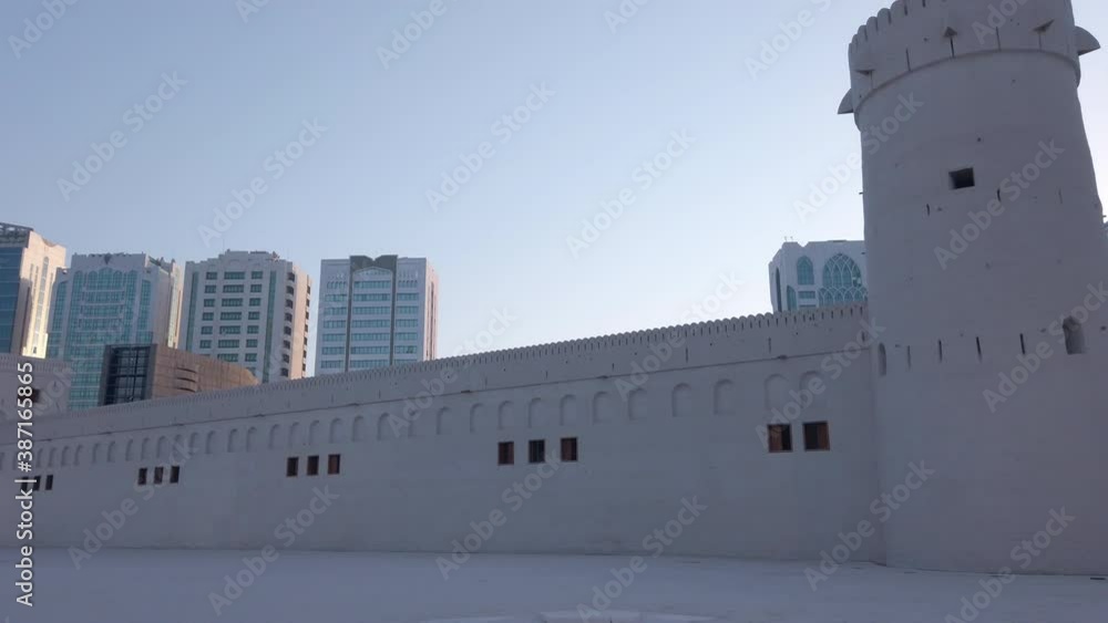 Architecture design of an old Arabic building (Middle Eastern) - Qasr ...