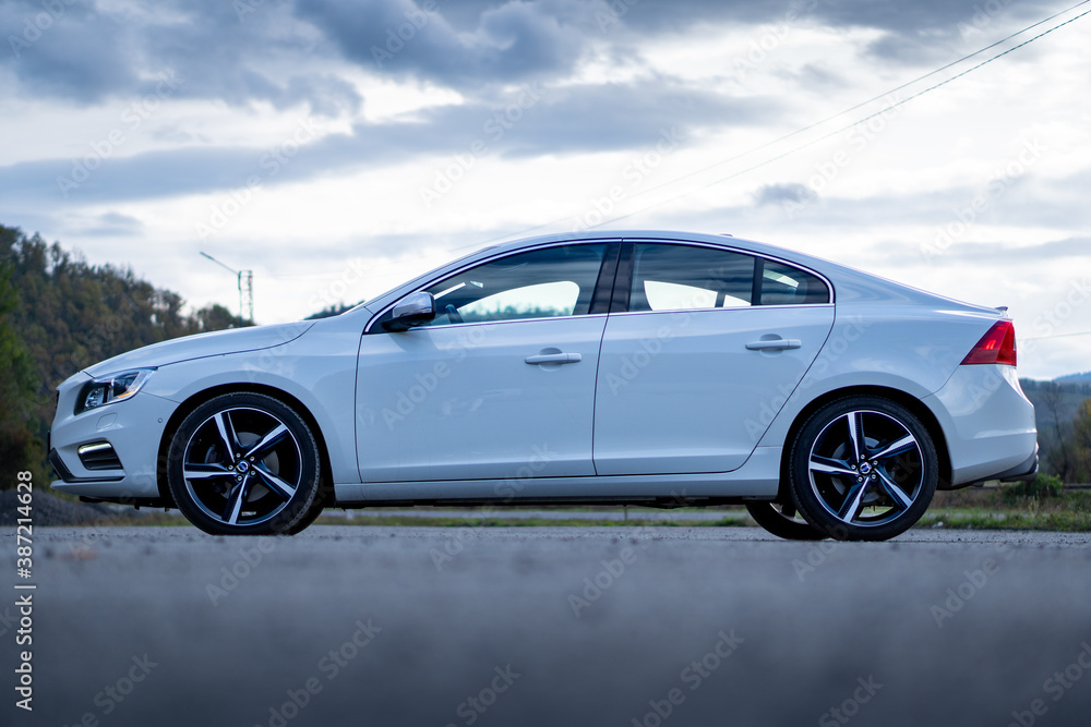 Cluj-Napoca, CLuj/Romania-03.10.2020-Volvo R Design Polestar automatic ...