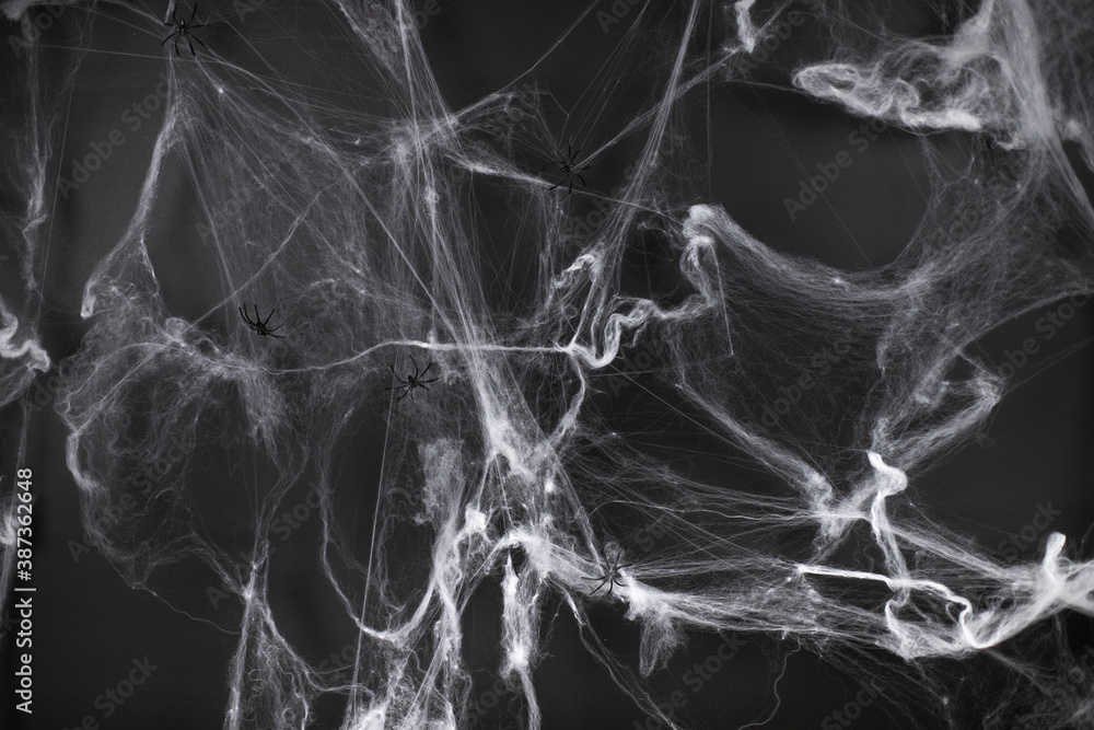 halloween, decoration and horror concept - Decoration of artificial ...