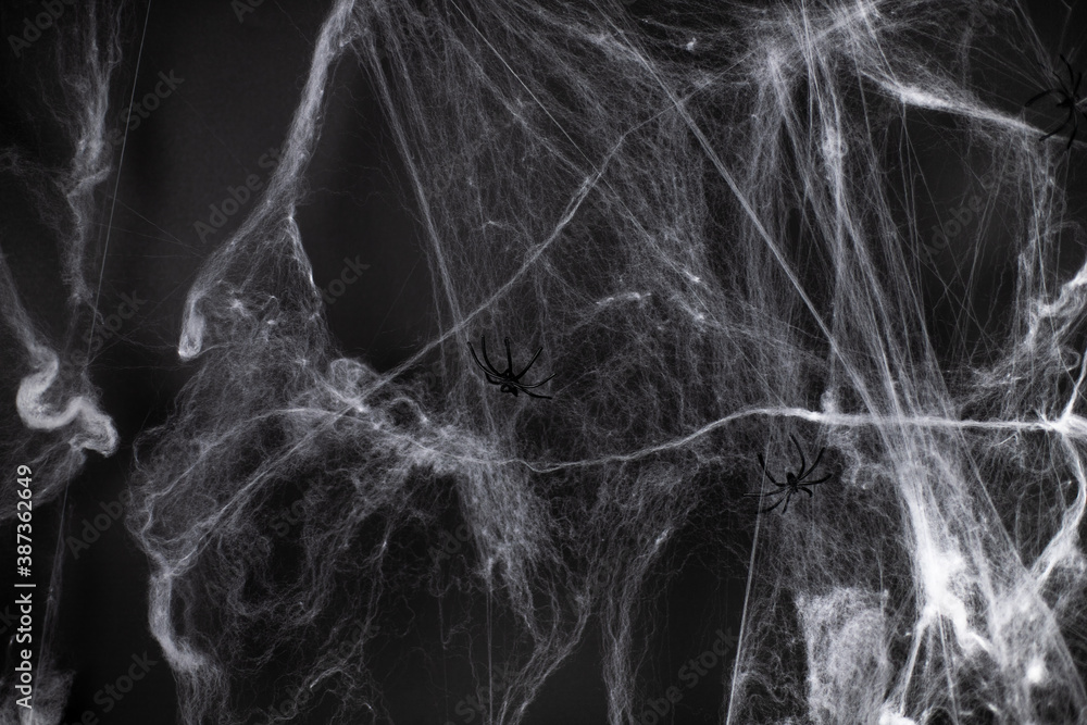 halloween, decoration and horror concept - Decoration of artificial ...