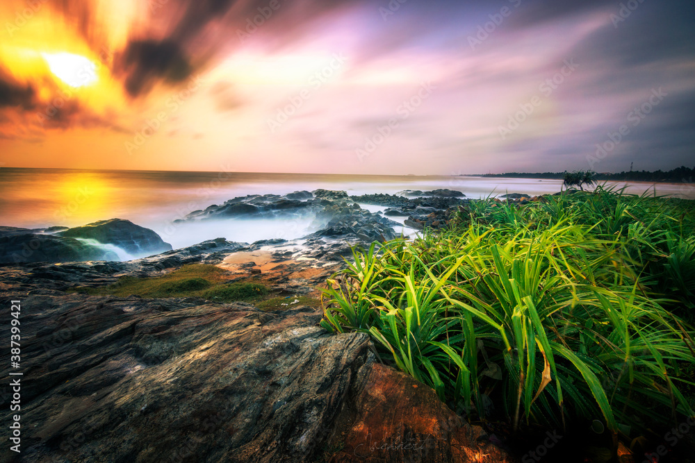 Sri Lanka nature and beautiful landscapes, tea beach and forest a lot ...