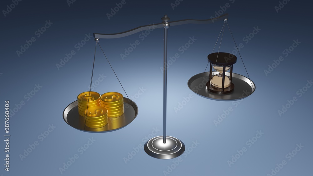 Balance Budget and Time. Time Value. Measure Equality. Scale Comparison ...