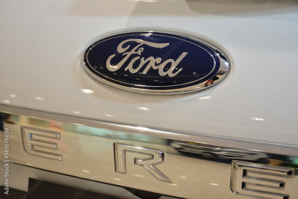 Ford Everest emblem at SM Megamall in Mandaluyong, Philippines Stock ...