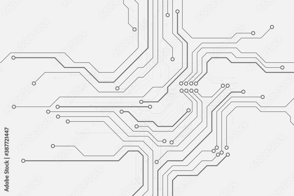 Circuit Board Technology Electronic Scheme Pattern Abstract Background ...