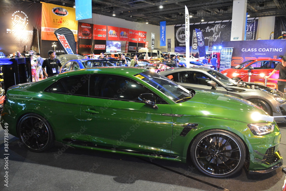 Audi r8 at Manila Auto Salon car show in Pasay, Philippines Stock Photo ...
