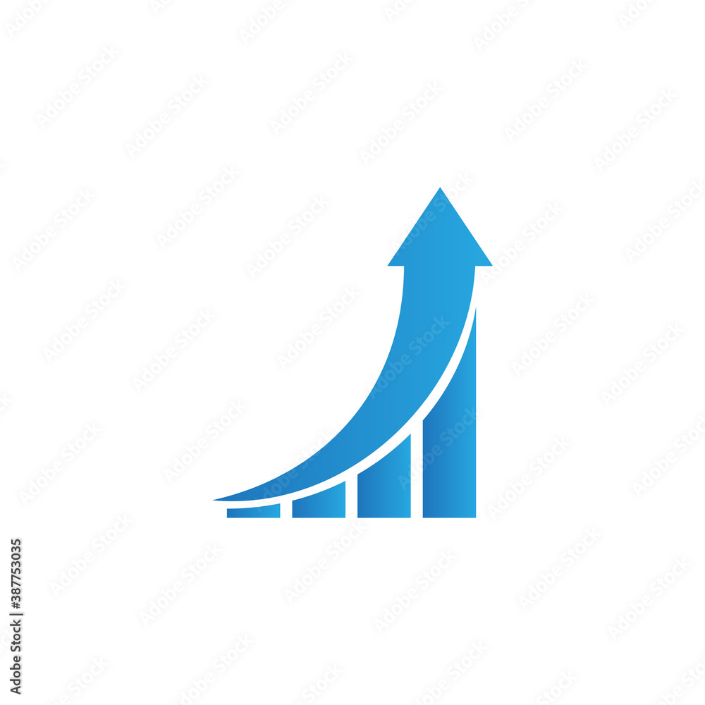 Analytics logo - data business technology finance information graph ...