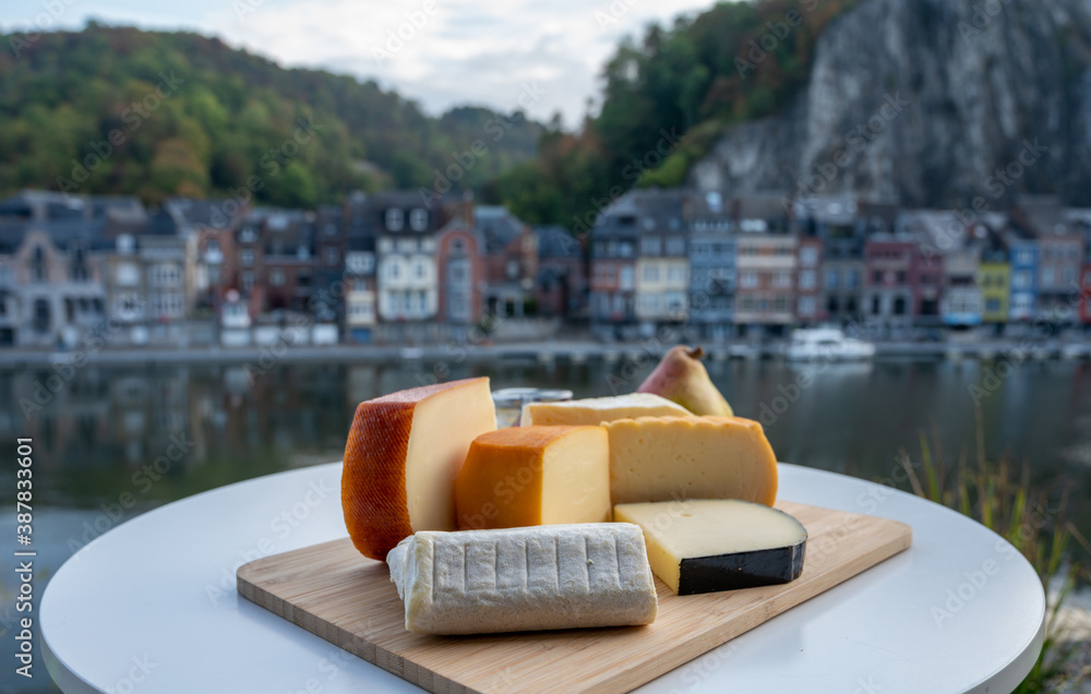 Cheese collection, Belgian abbey cheeses made with brown trappist beer ...