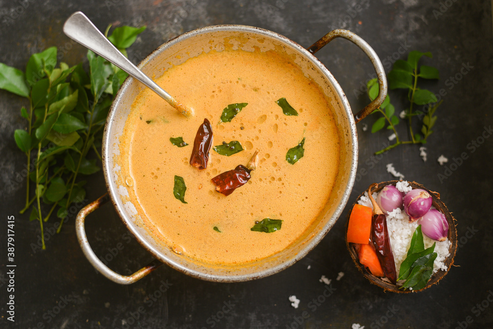 Homemade Coconut chutney, Indian tomato chutney dip. onion chilli ...