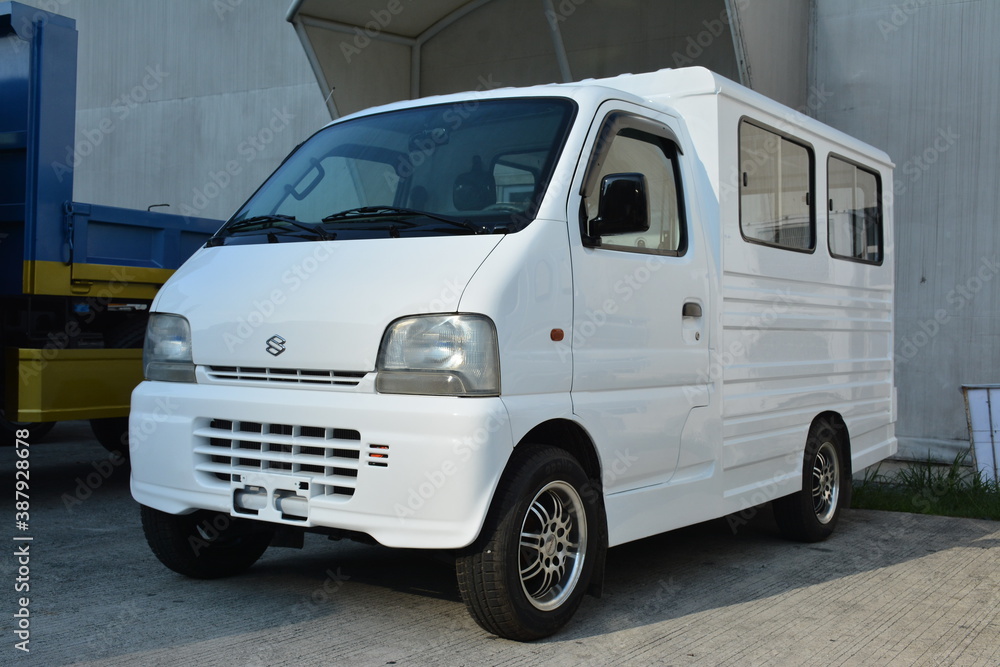 Suzuki multi cab in Pasig, Philippines Stock Photo | Adobe Stock