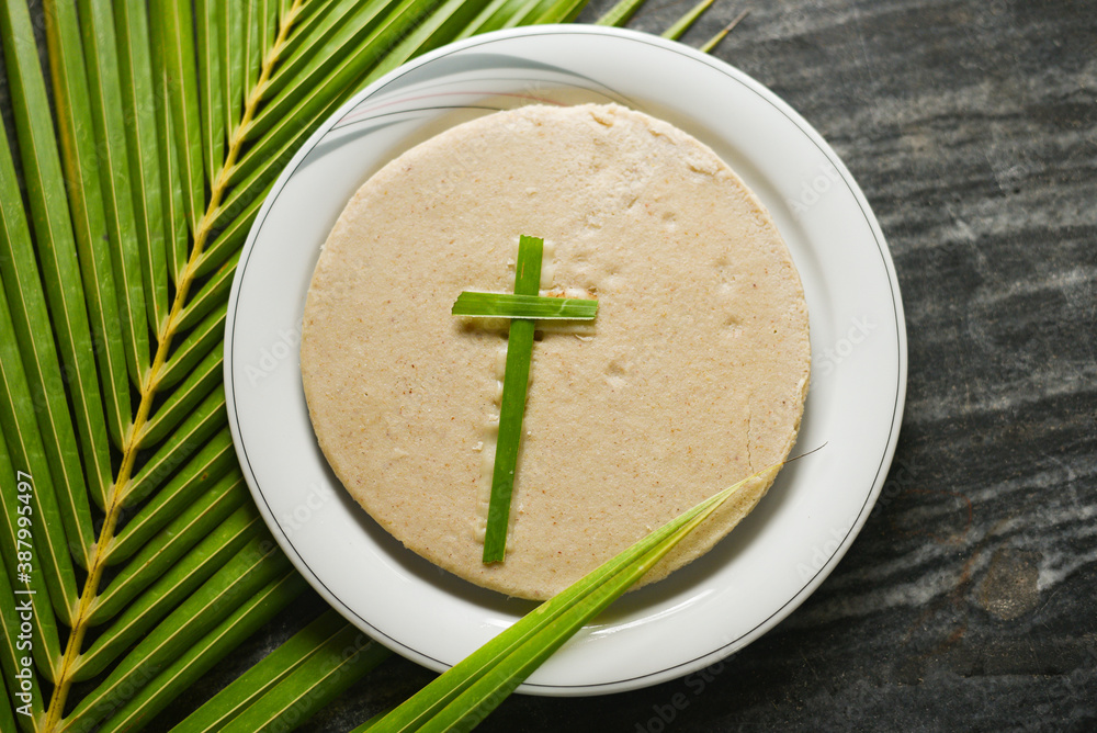 Pesaha Appam, Bread ,Paal religious Christian food on Maundy Thursday ...